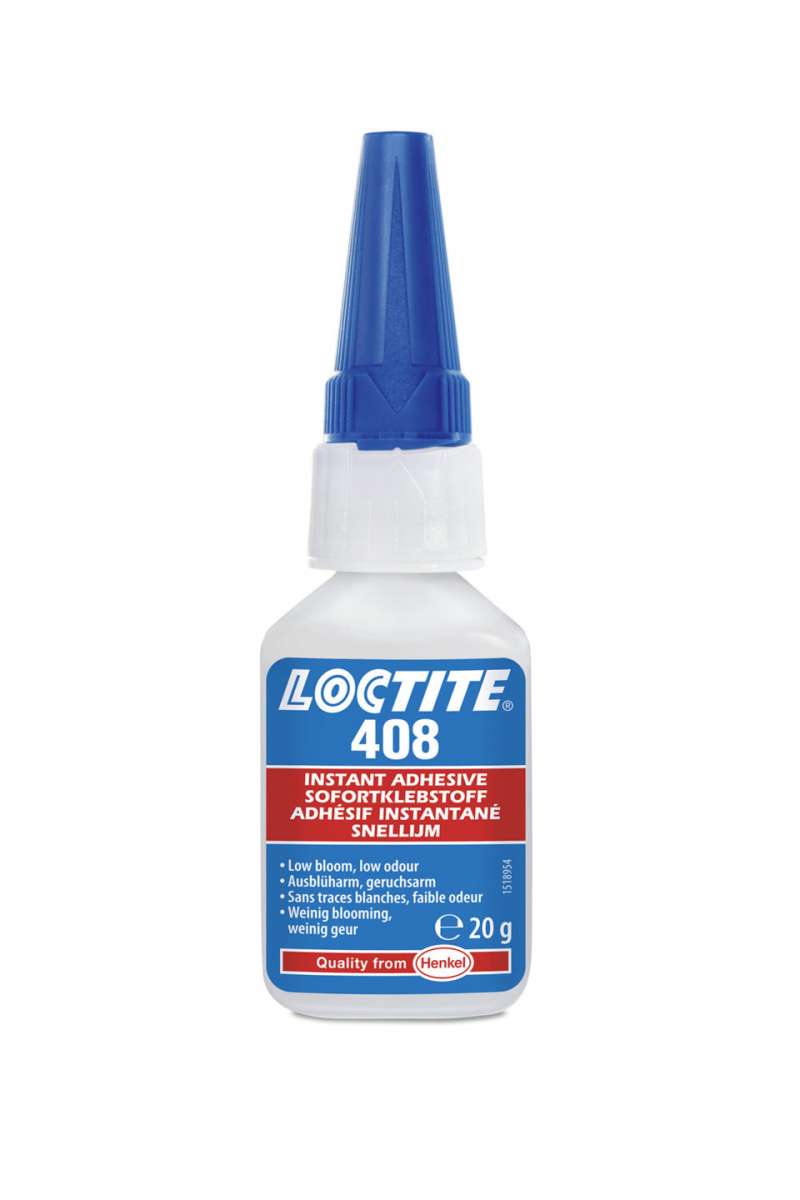 LOCTITE 408, Sofortklebstoff, 20 g Flasche | BT Adhesive Onlineshop